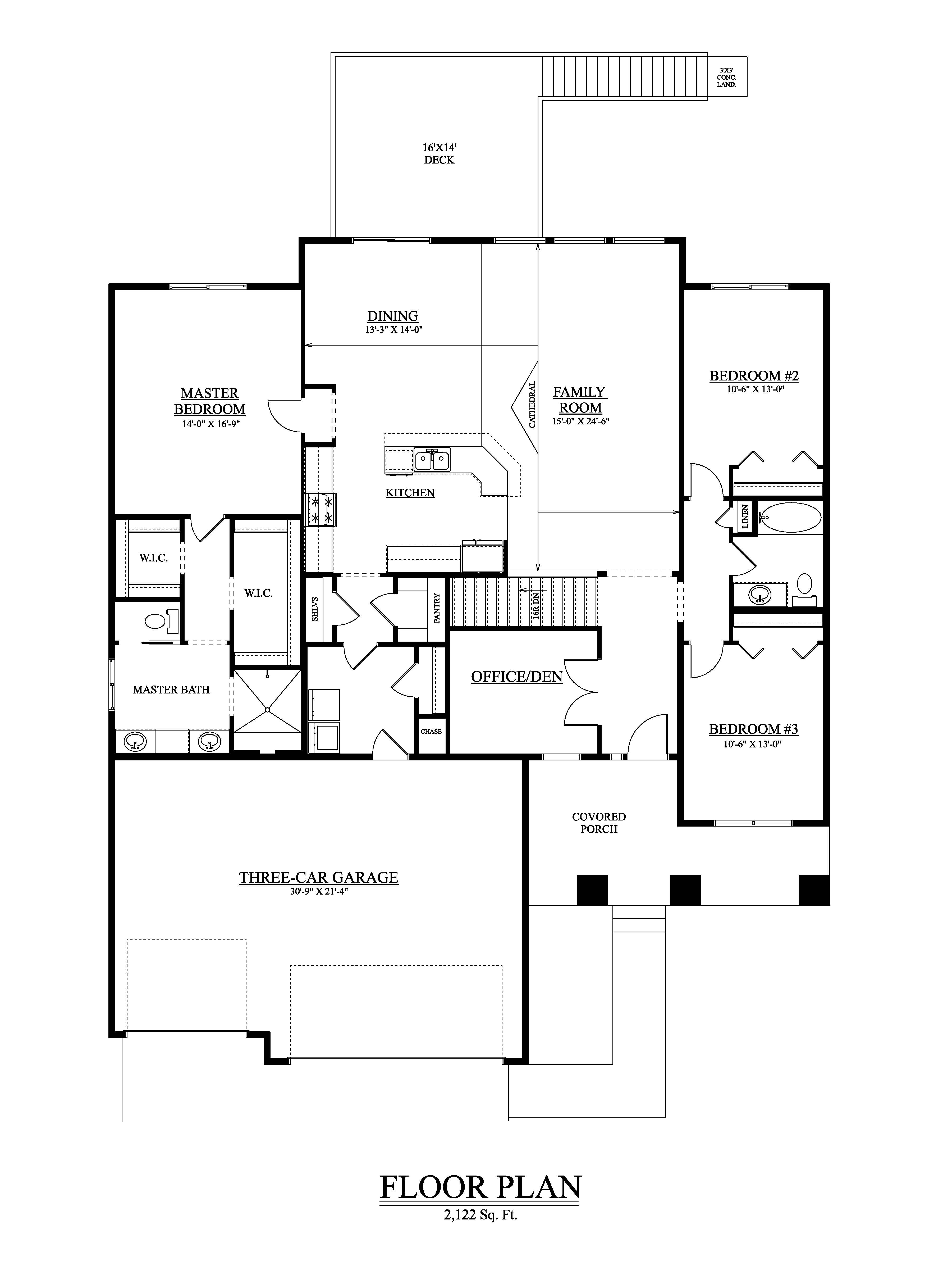 The Homestead Walk-Out Basement | Floor Plans | Listings | RYN Built Homes